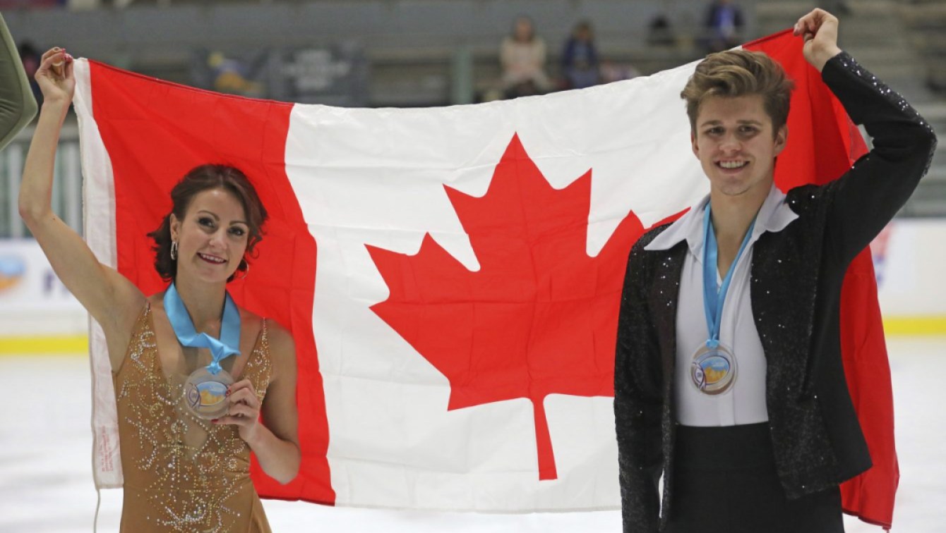 Soucisse and Firus skate to bronze at U.S. International Figure Skating ...