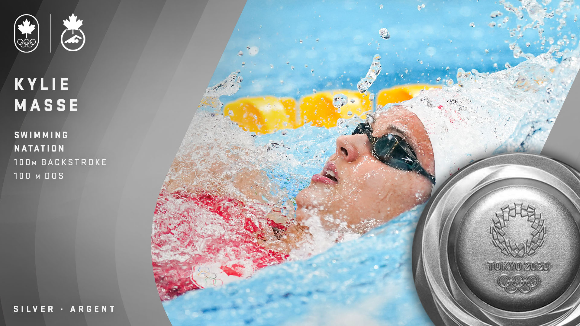 Masse wins 100m backstroke silver at Tokyo 2020 - Team Canada ... Masse wins 100m backstroke silver at Tokyo 2020 - Team Canada ...