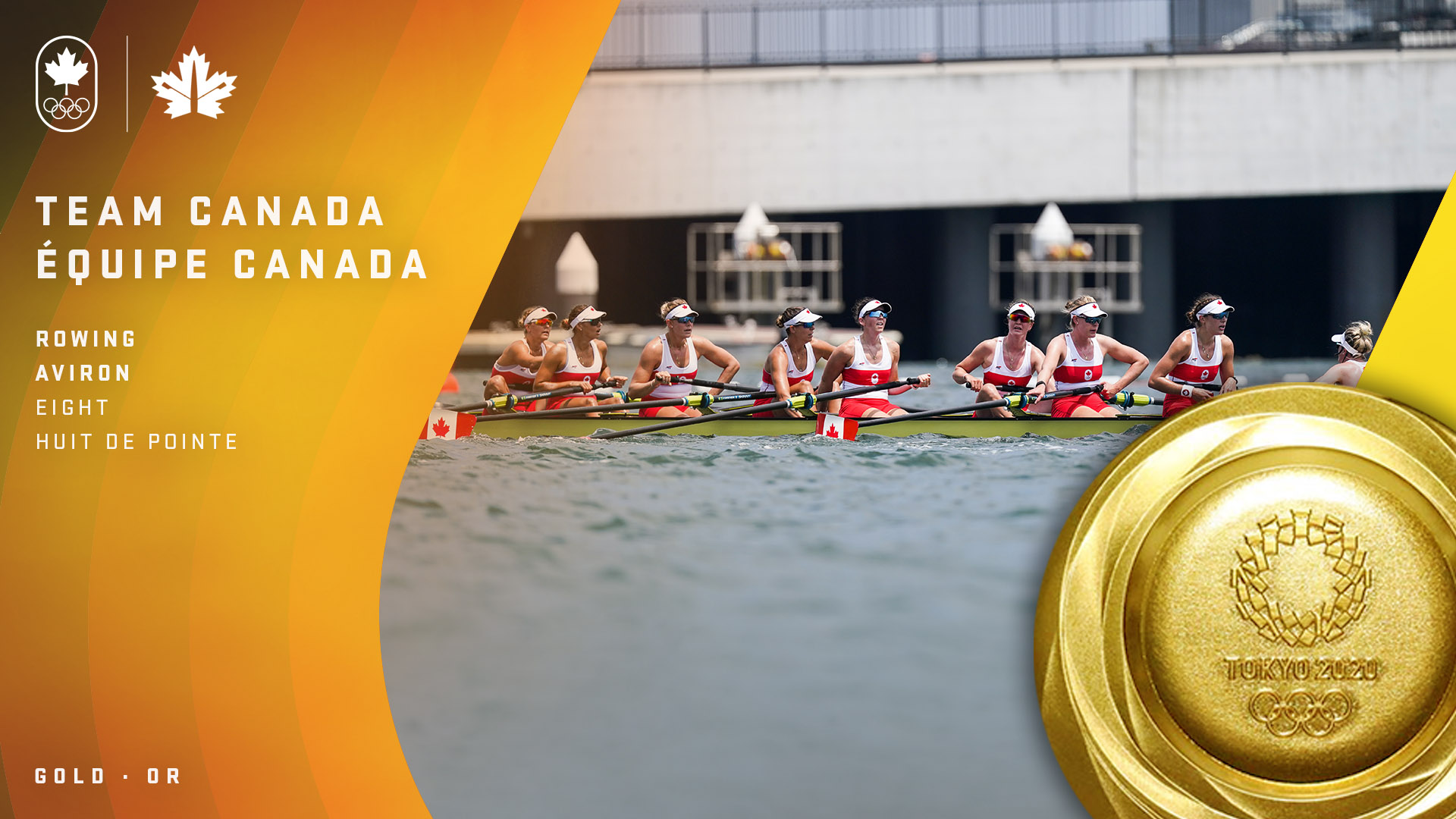 Team Canada women's eight wins rowing gold at Tokyo 2020 - Team Canada ...