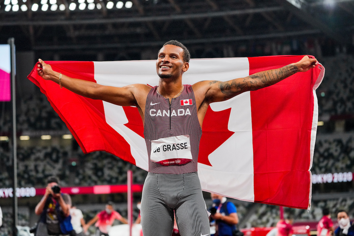 Andre De Grasse has his eyes set on Paris 2024 - Team Canada - Official ...