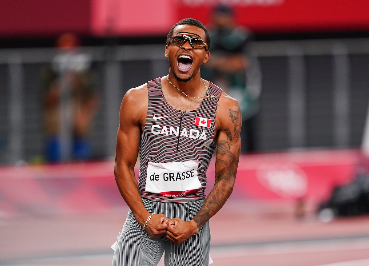 De Grasse wins Canada's first 200m Olympic gold medal in 93 years ...