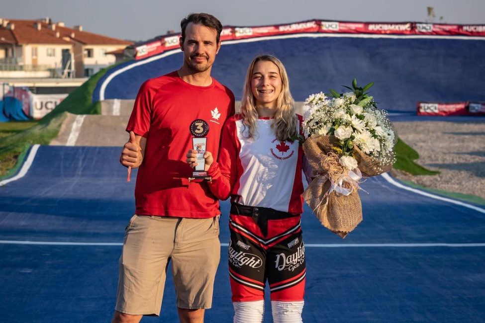BMX Supercross: Simpson wins bronze in first World Cup final - Team Canada