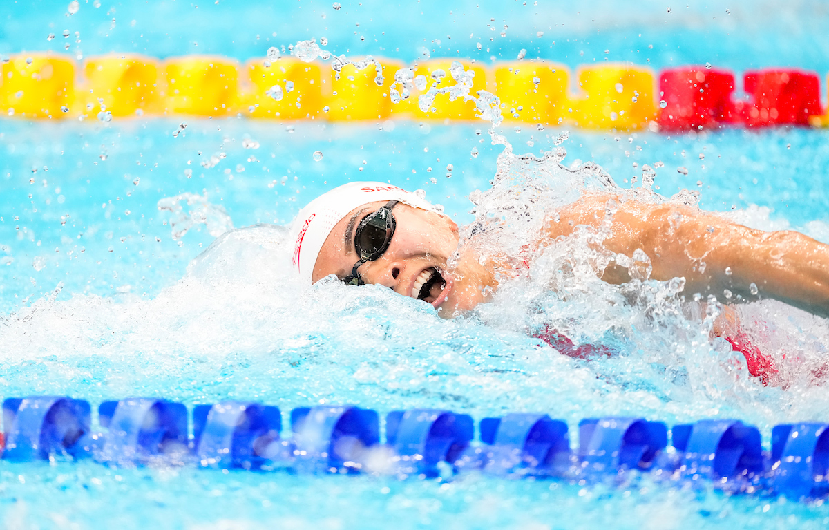 Five Canadian swimmers found the podium in Spain - Team Canada