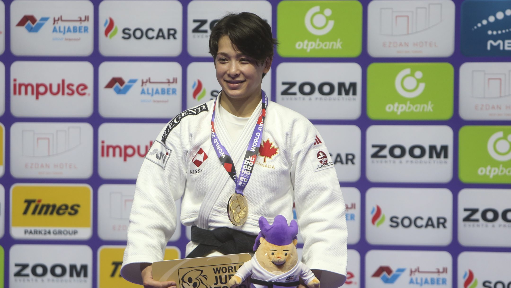 Deguchi wins second world judo title, shares podium with Klimkait ...