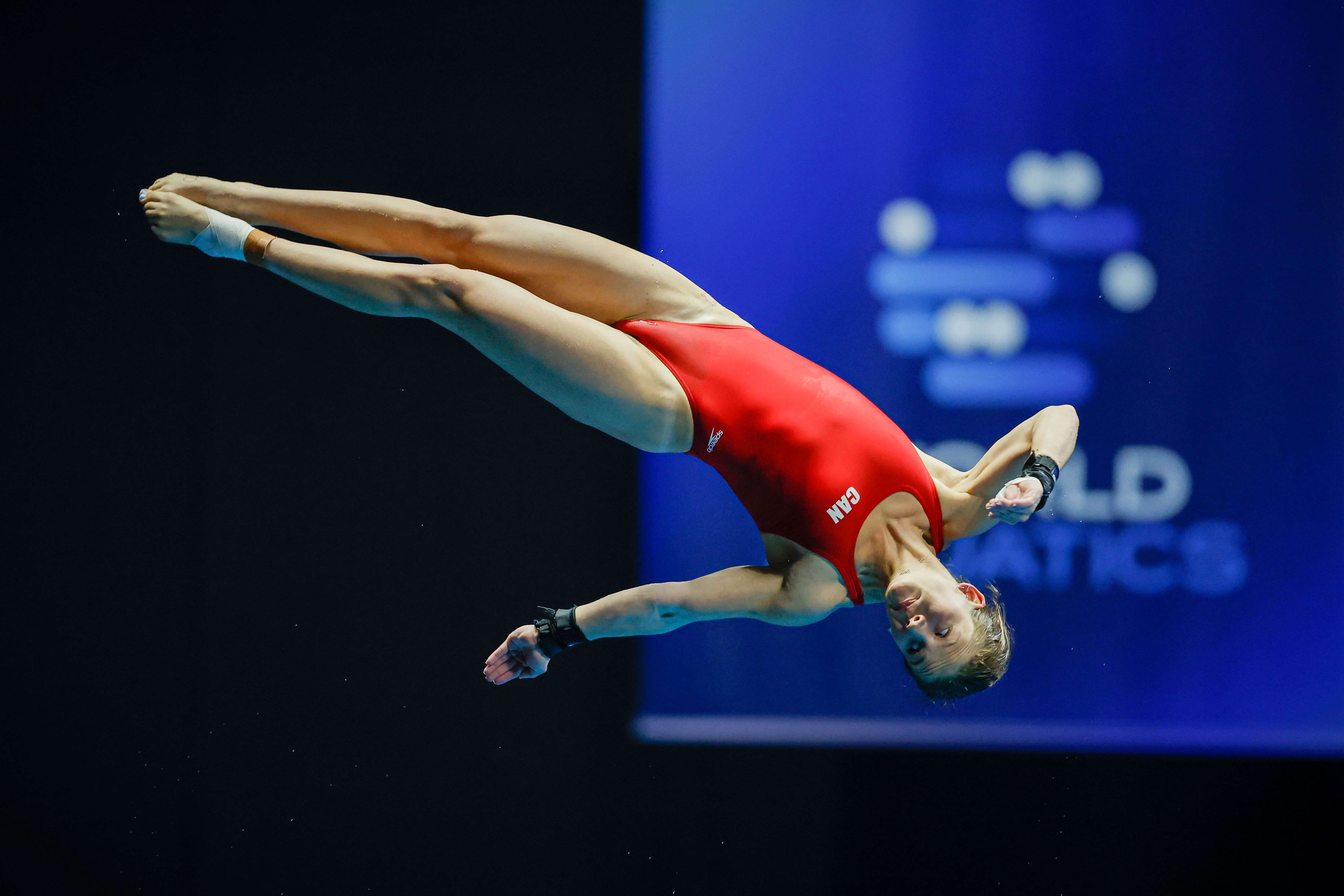 Caeli McKay dives to 10m platform bronze at World Aquatics ...