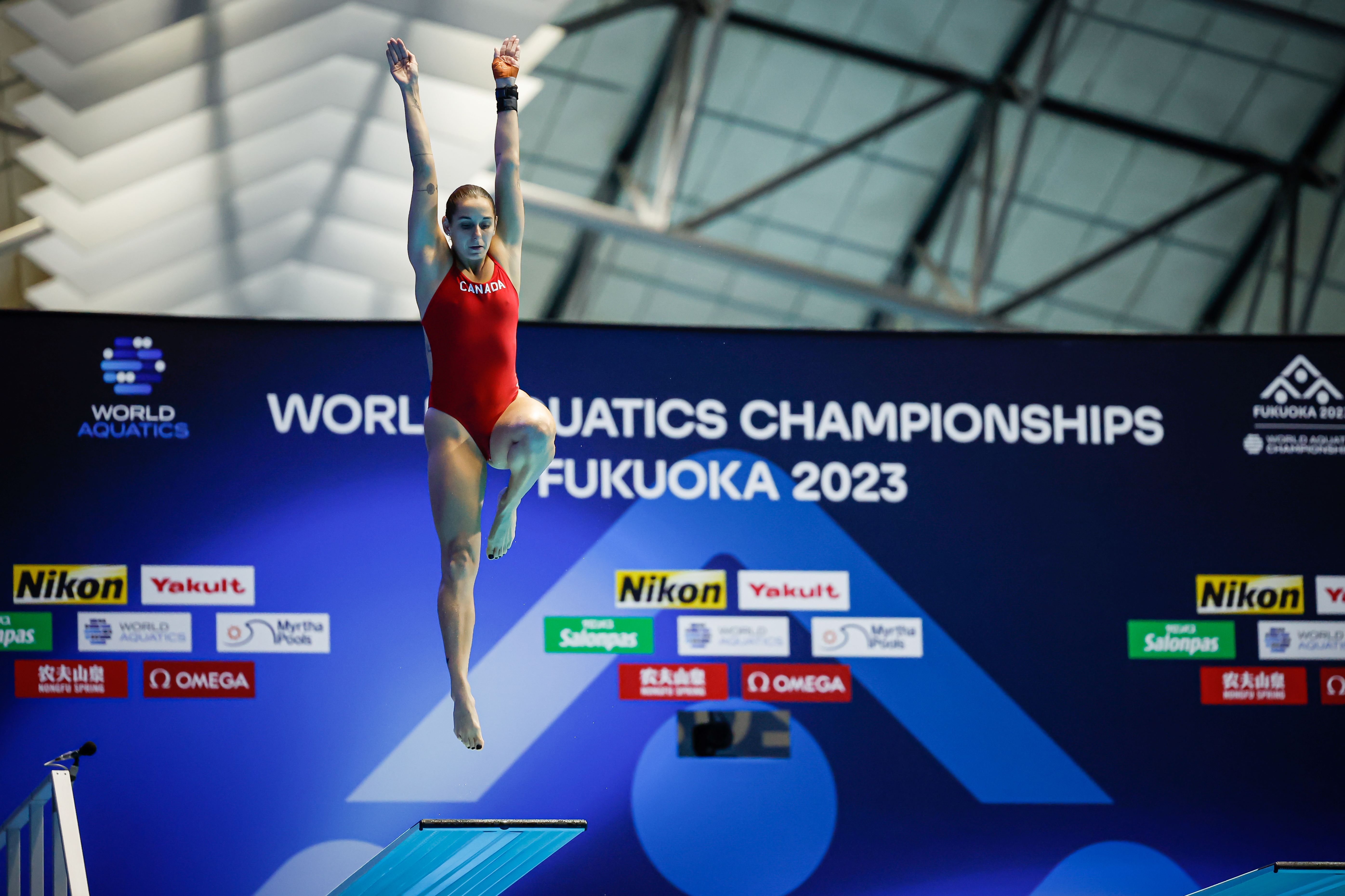 Pamela Ware wins 3m springboard bronze at World Aquatics Championships ...