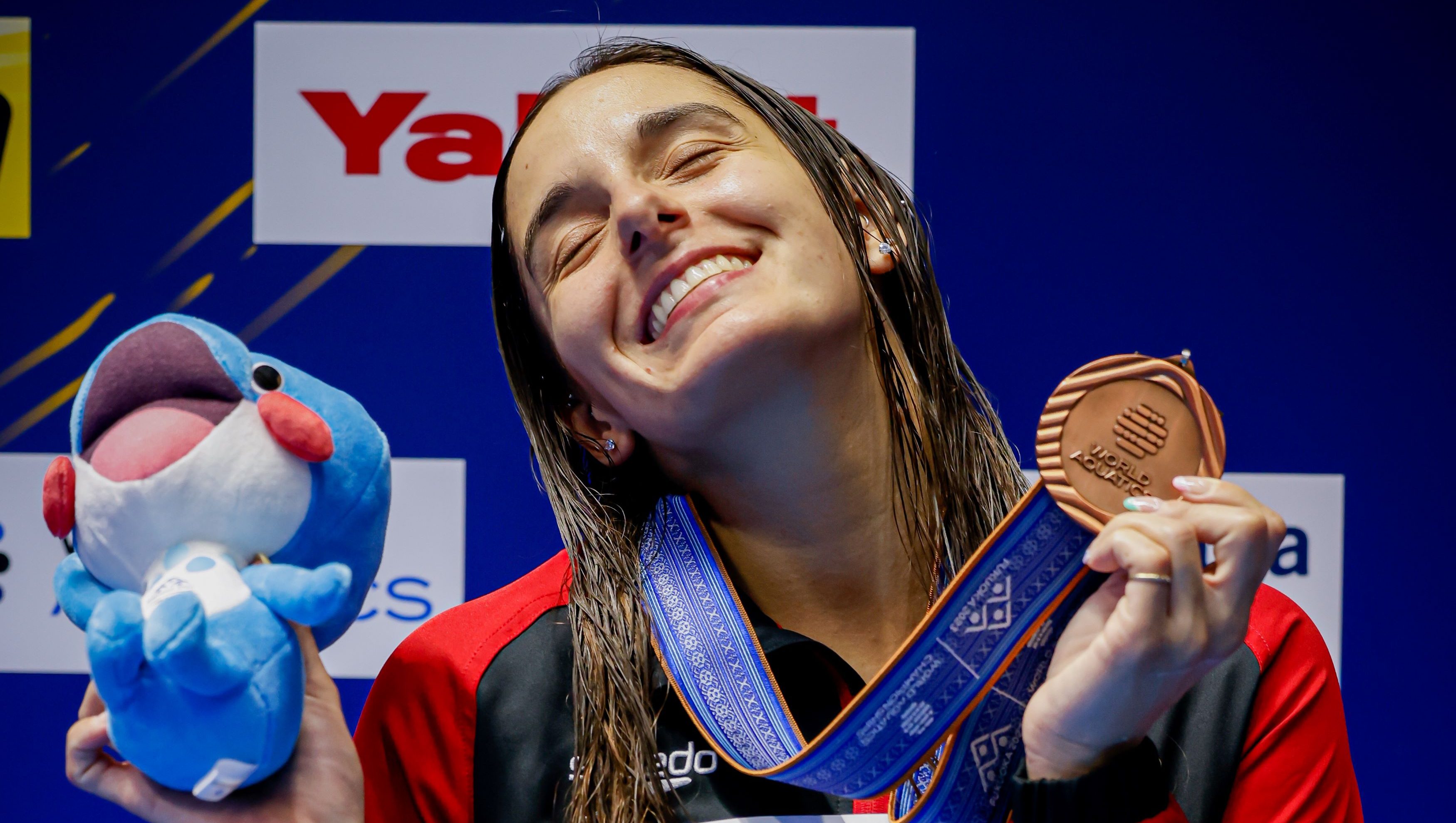 Pamela Ware wins 3m springboard bronze at World Aquatics Championships ...
