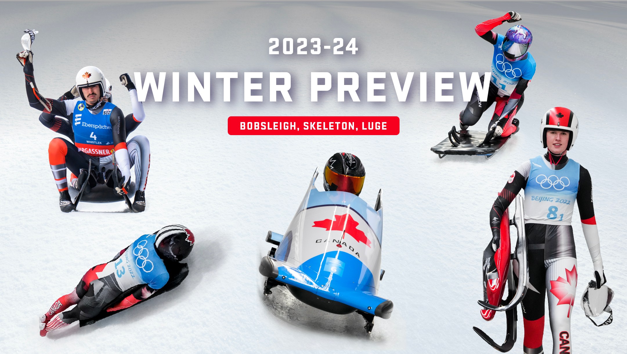 2023-24 Team Canada Winter Preview: Bobsleigh, Skeleton, Luge - Team Canada