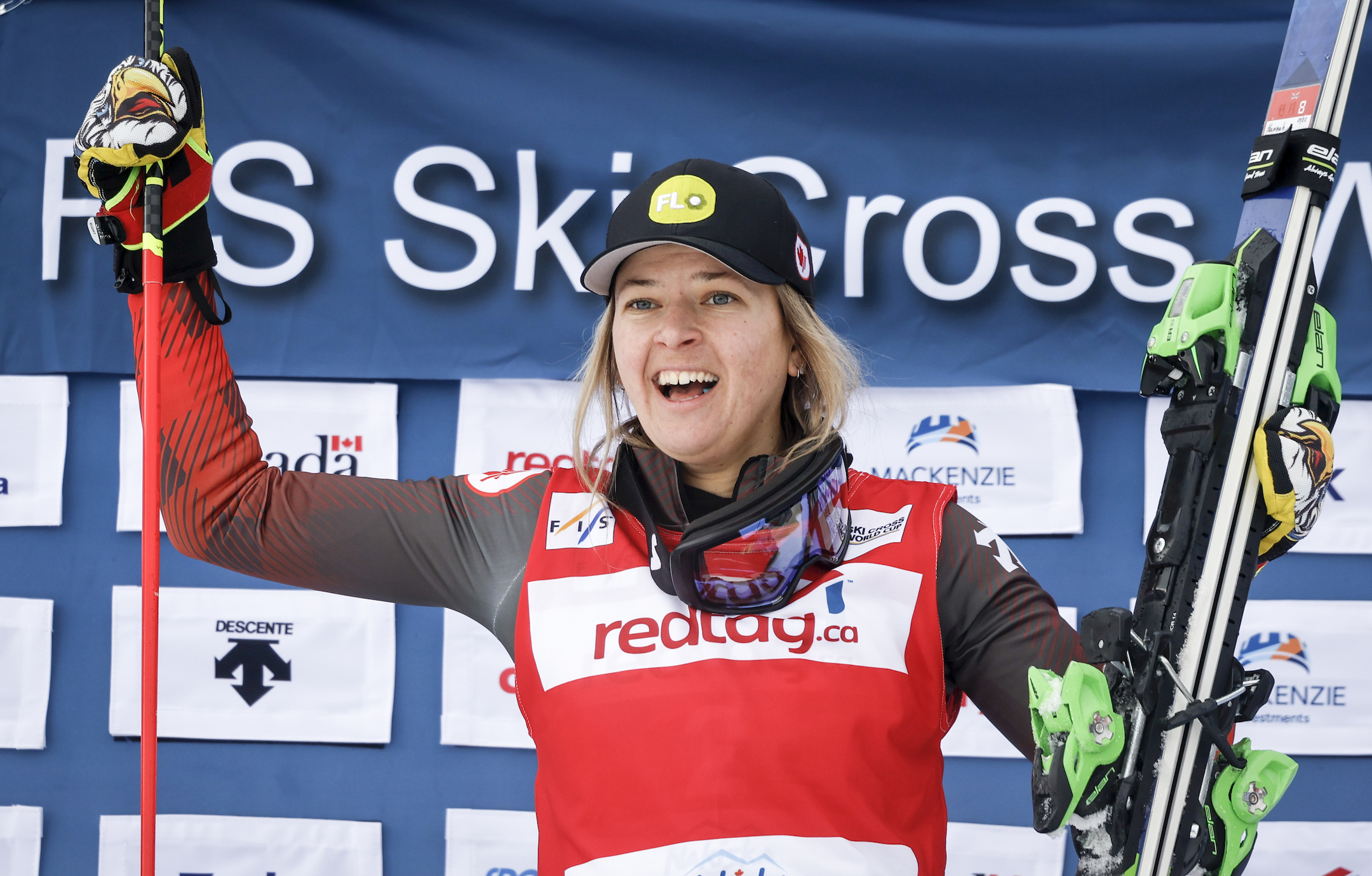 Back-to-back gold for Hannah Schmidt at Ski Cross World Cup in Nakiska ...