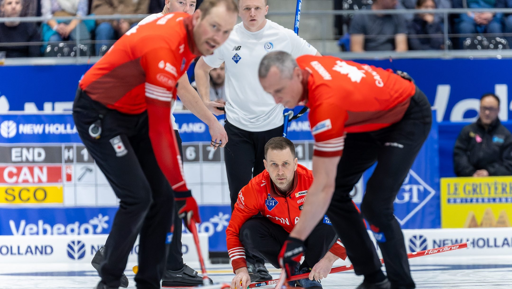 Team Canada is going for gold at the Men's World Curling Championship ...