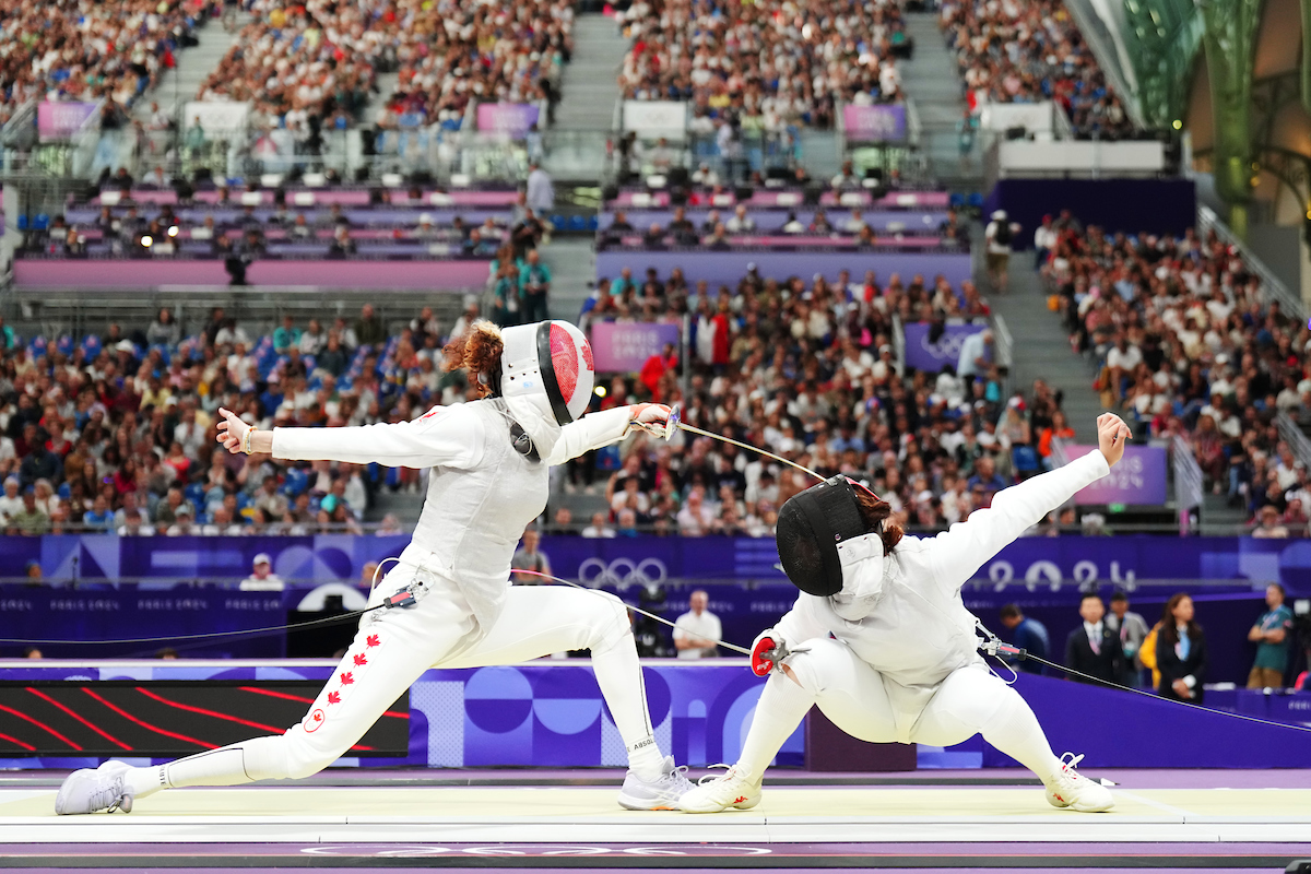 Eleanor Harvey is inspiring the next generation of Canadian fencers ...