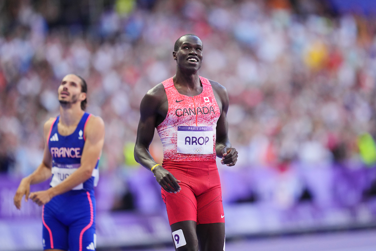 Marco Arop a breath away from gold in closest ever Olympic 800m finish - Team Canada - Official ...