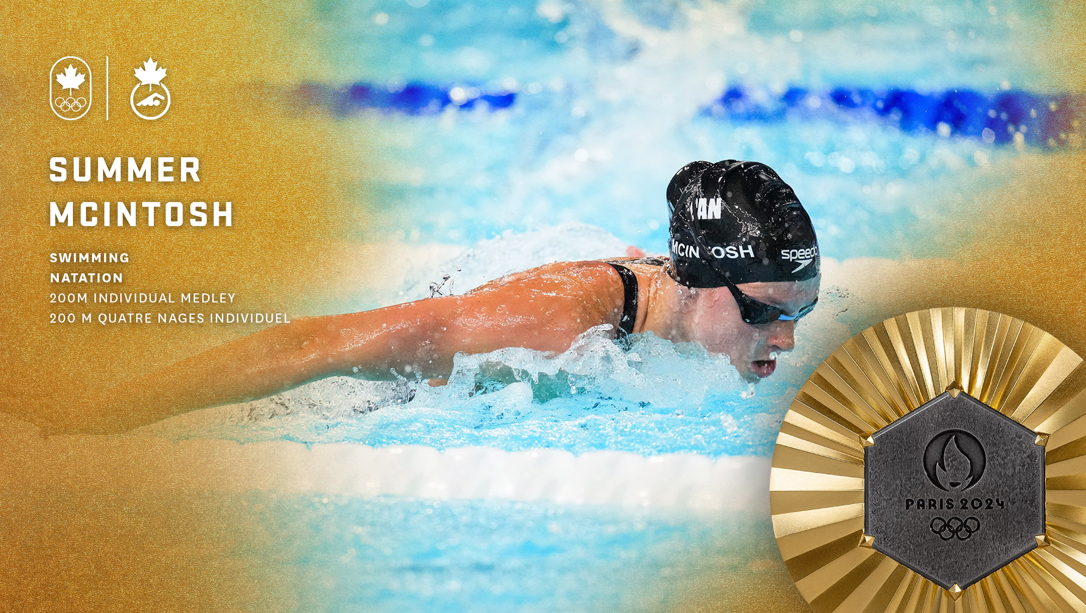 McIntosh wins fourth medal, taking gold in 200 IM - Team Canada ...
