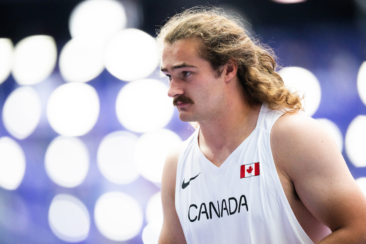 Audrey Leduc blazes to a new Canadian record in the 100m heats ...