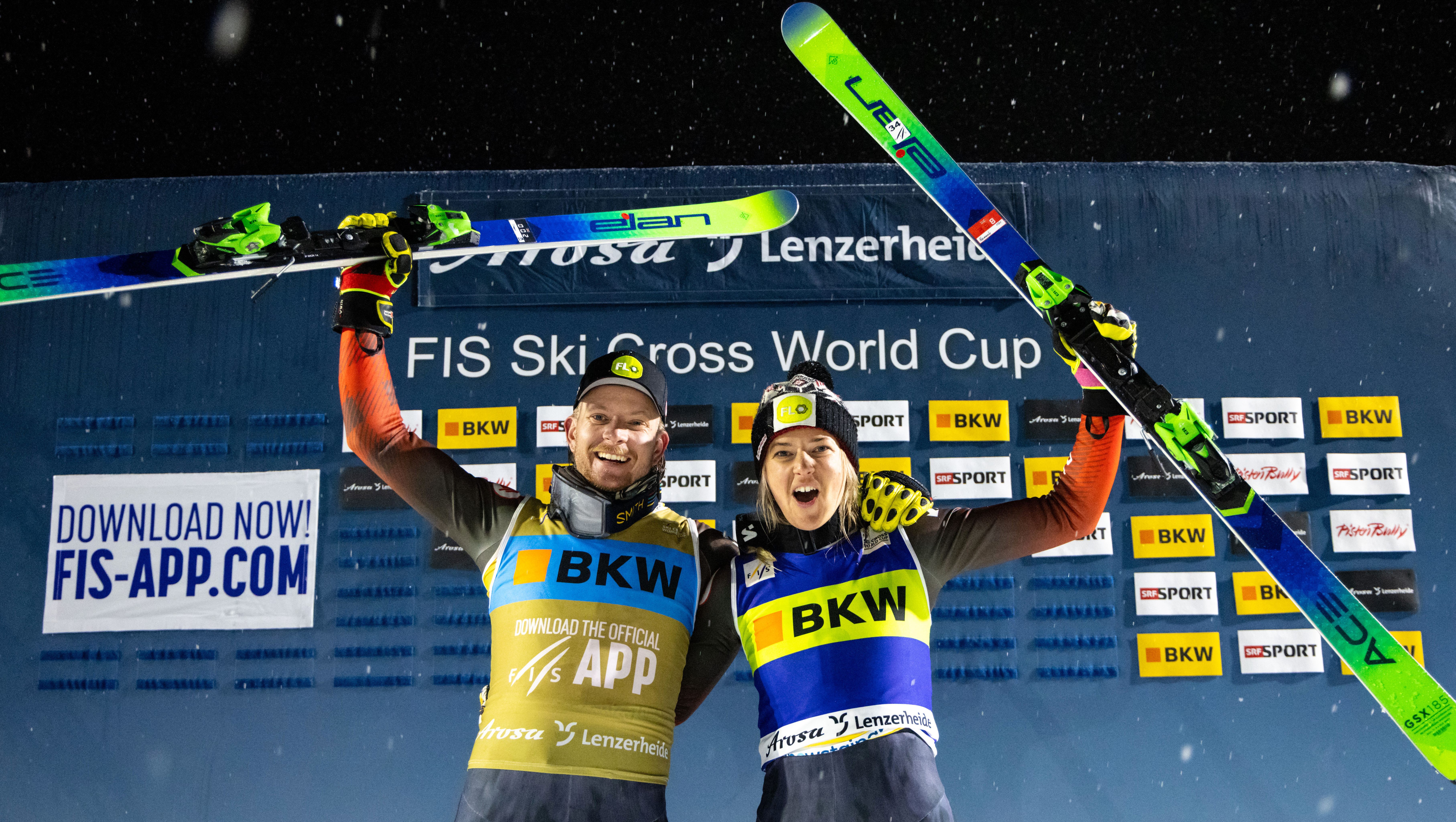"We're there for each other:" Ski cross siblings Hannah and Jared ...