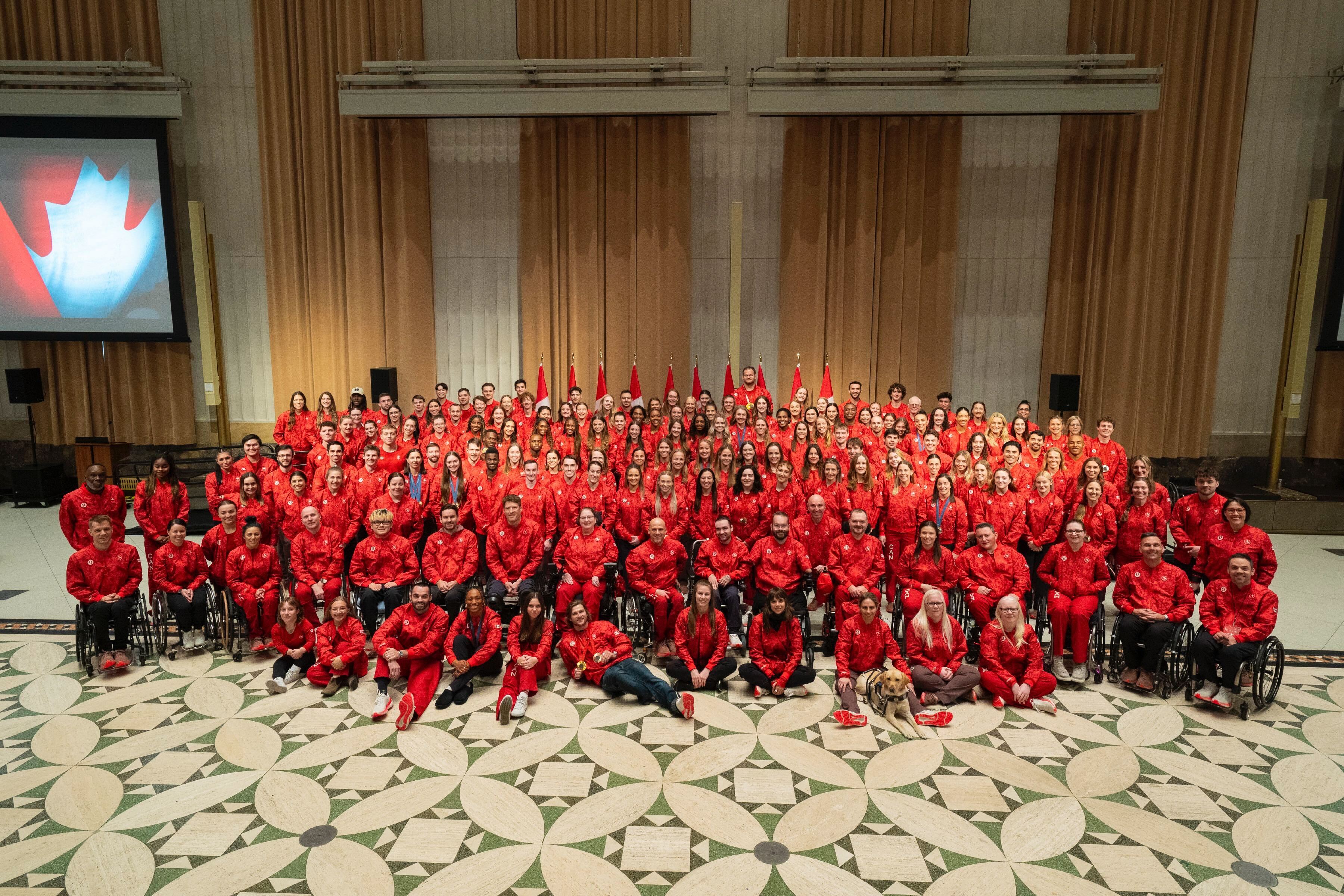 Team Canada Celebrated on Parliament Hill - Team Canada