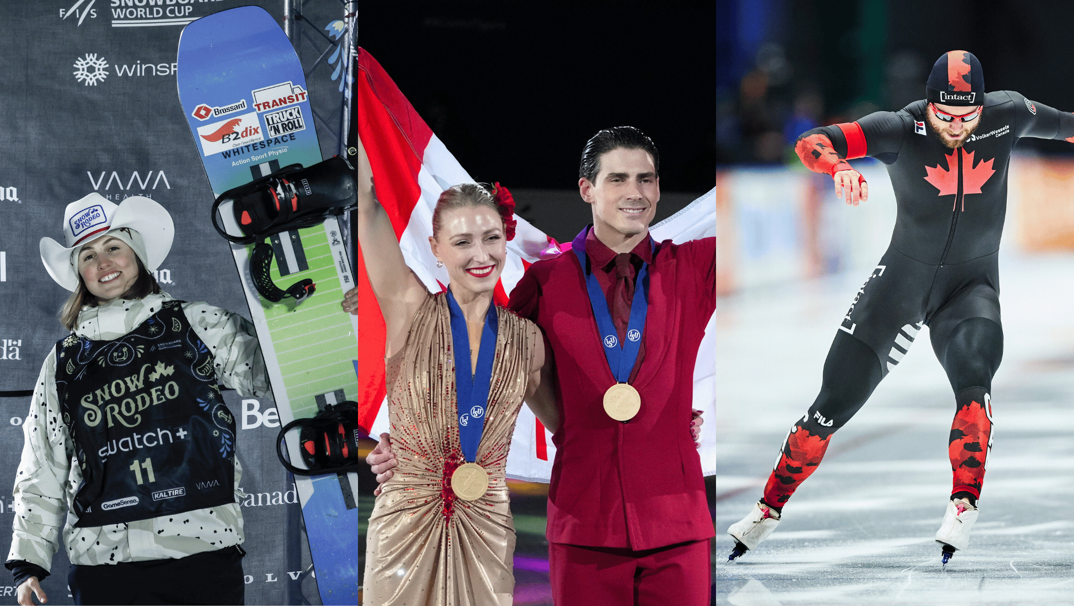 Weekend Roundup: Double double figure skating podiums, Dubreuil skates ...