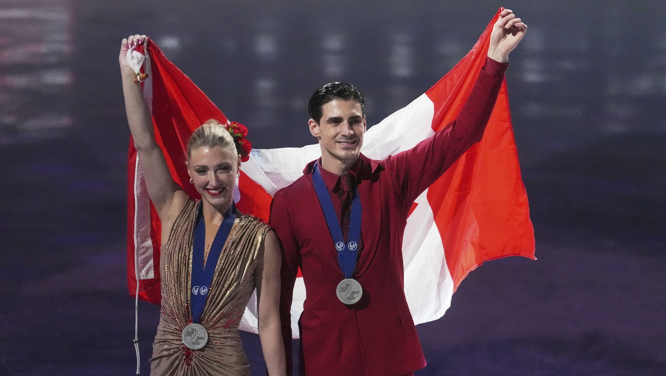 Gilles & Poirier skate to second straight ice dance silver at World ...