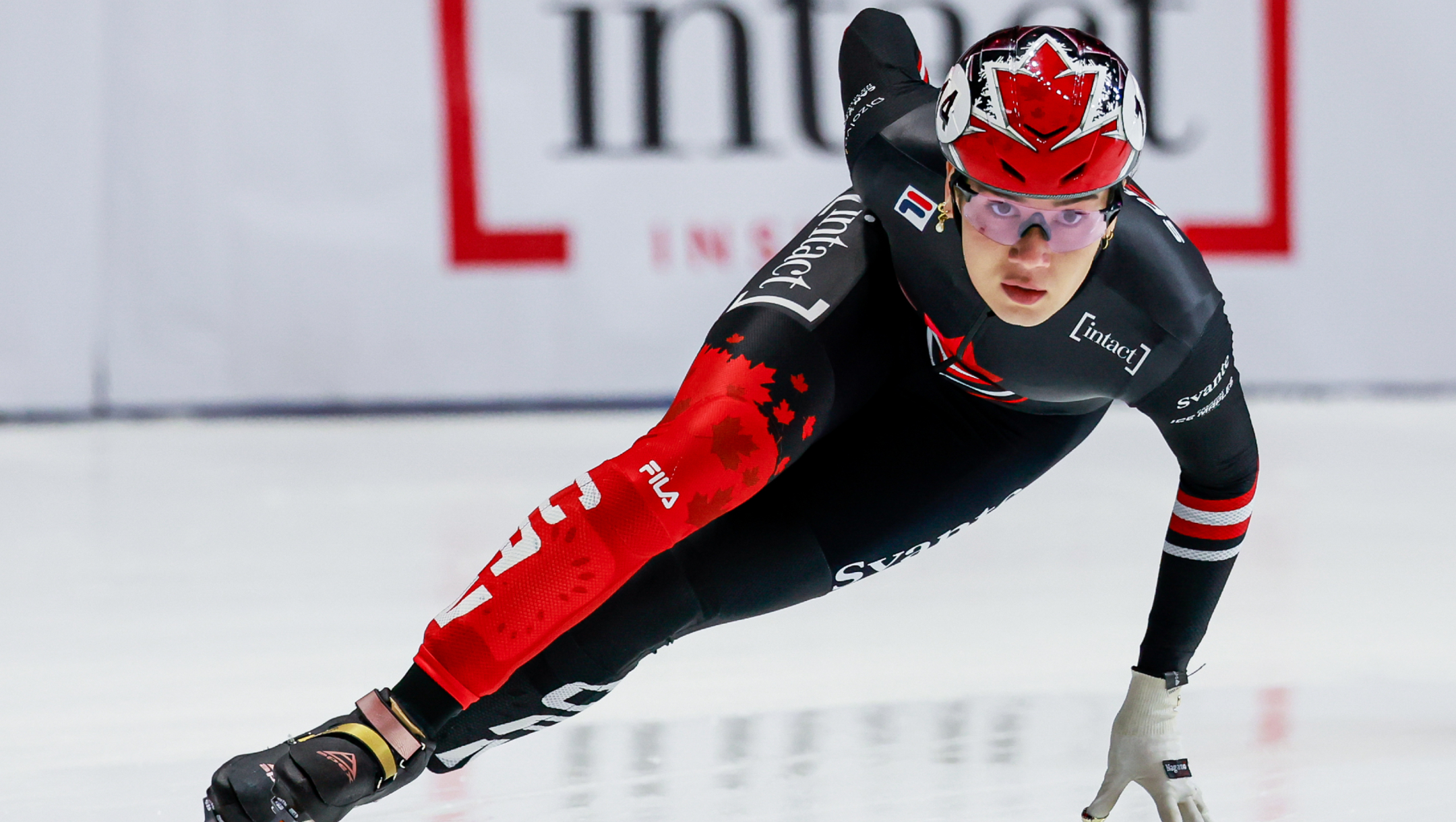 Sarault golden again, Boutin captures silver at ISU short track opener ...