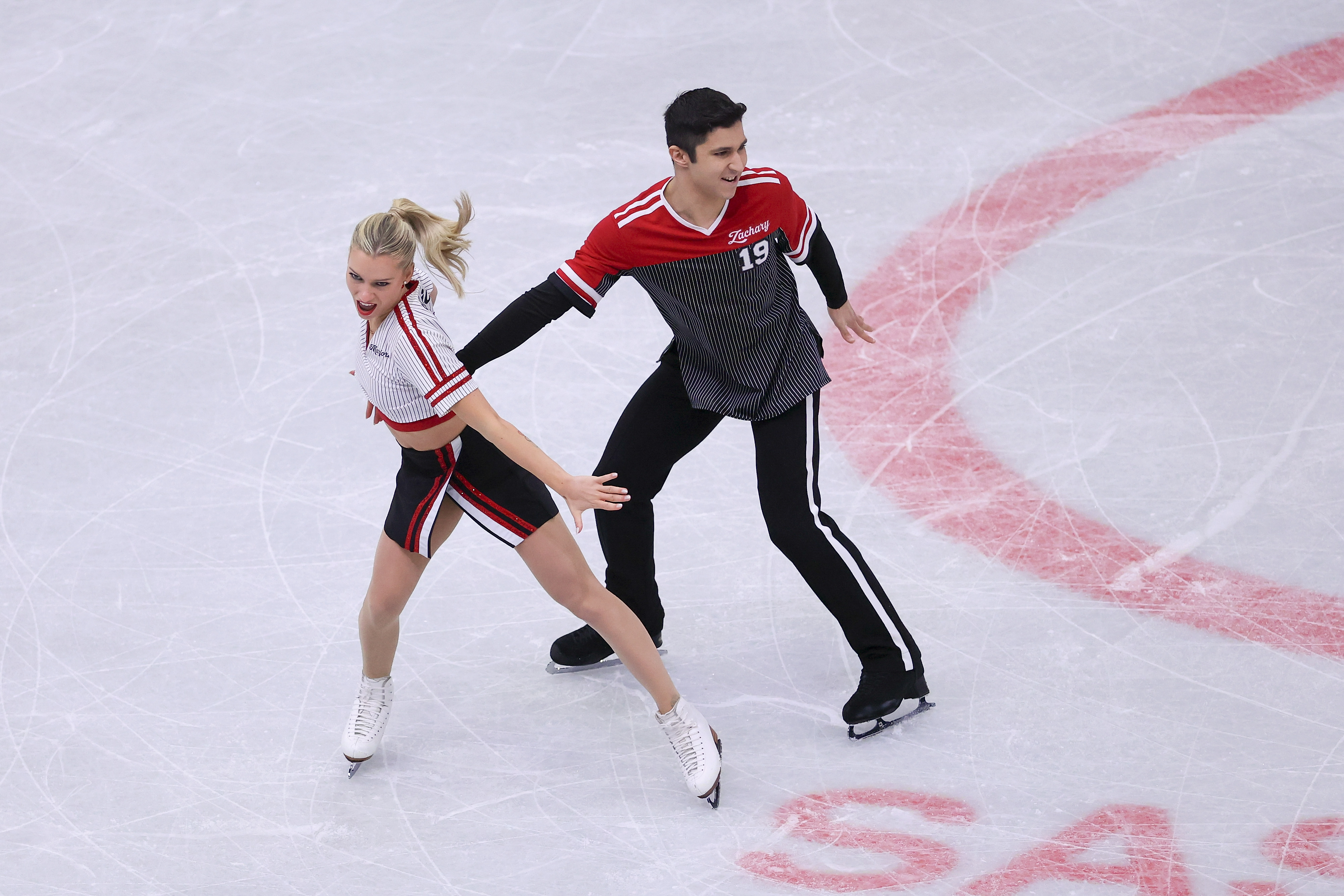 Step by step: Lajoie and Lagha are focusing on the now in the Olympic ...