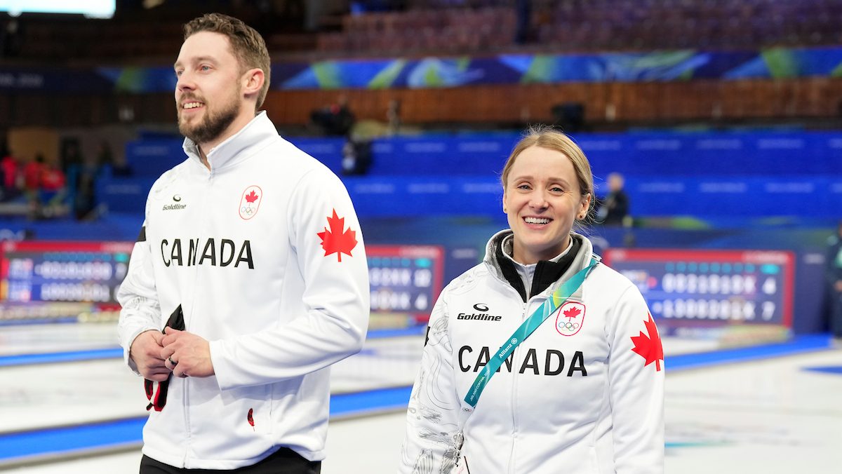 Peterman, Gallant end Olympic mixed doubles curling competition with ...