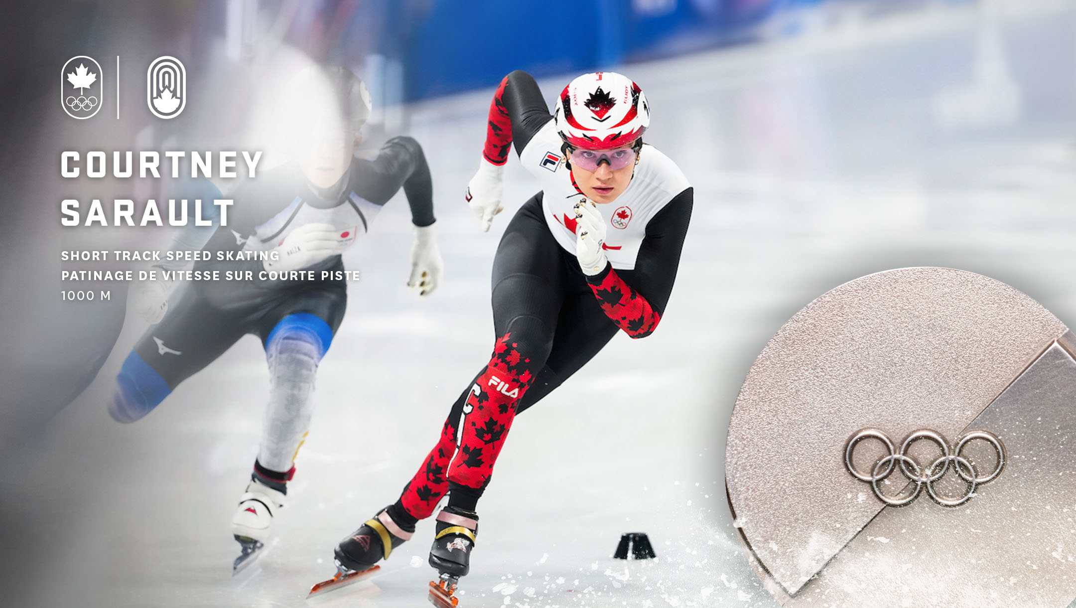 Sarault wins silver in women's 1000m for third medal at Milano Cortina ...
