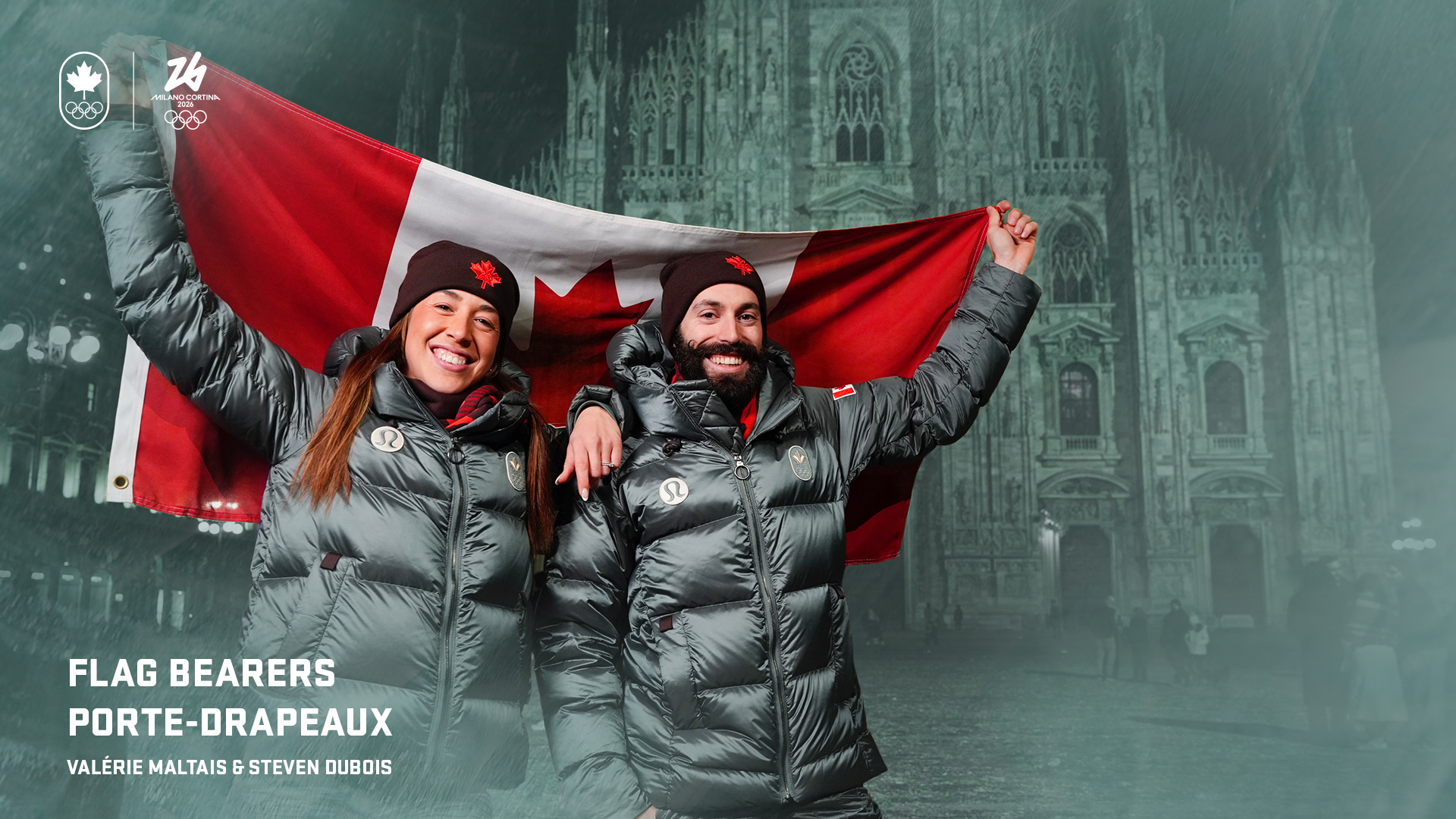 Maltais and Dubois to carry Canada's flag at Milano Cortina 2026 ...