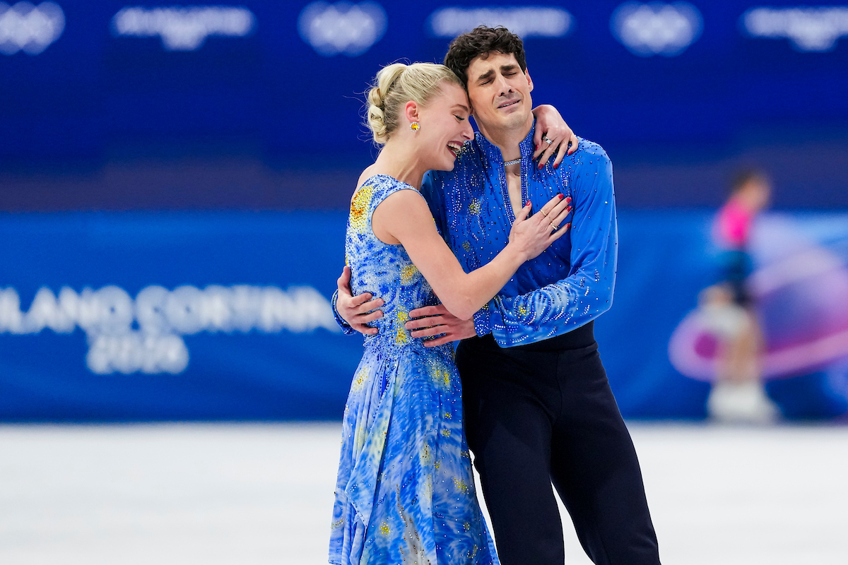 "Anything is possible" as Gilles & Poirier shine on Olympic ice dancing ...