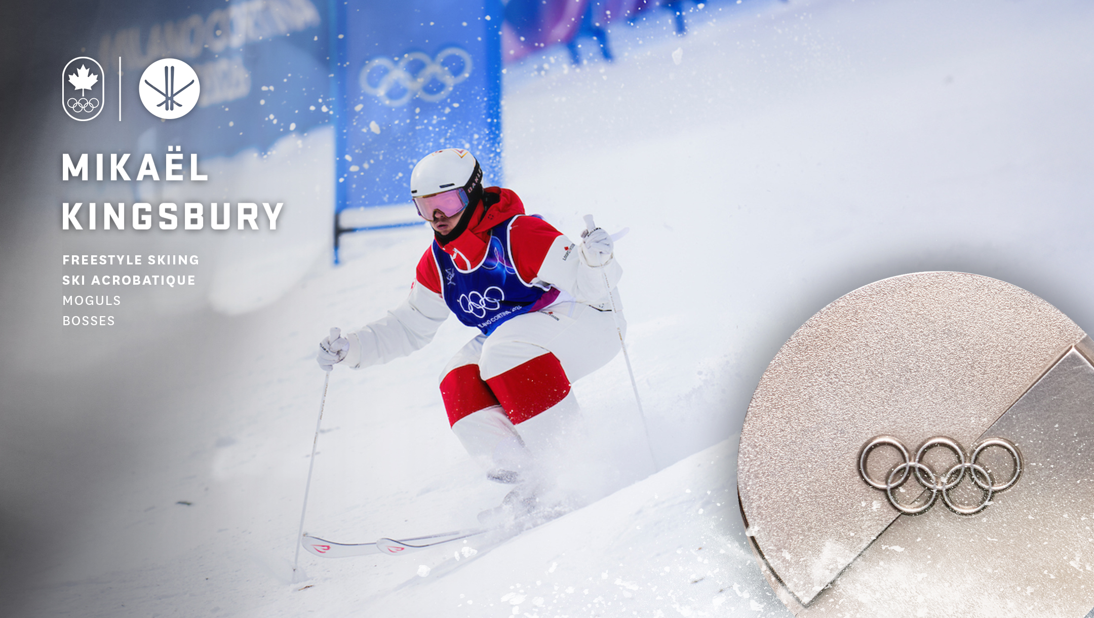 Mikaël Kingsbury wins silver for fourth Olympic medal in men's moguls ...
