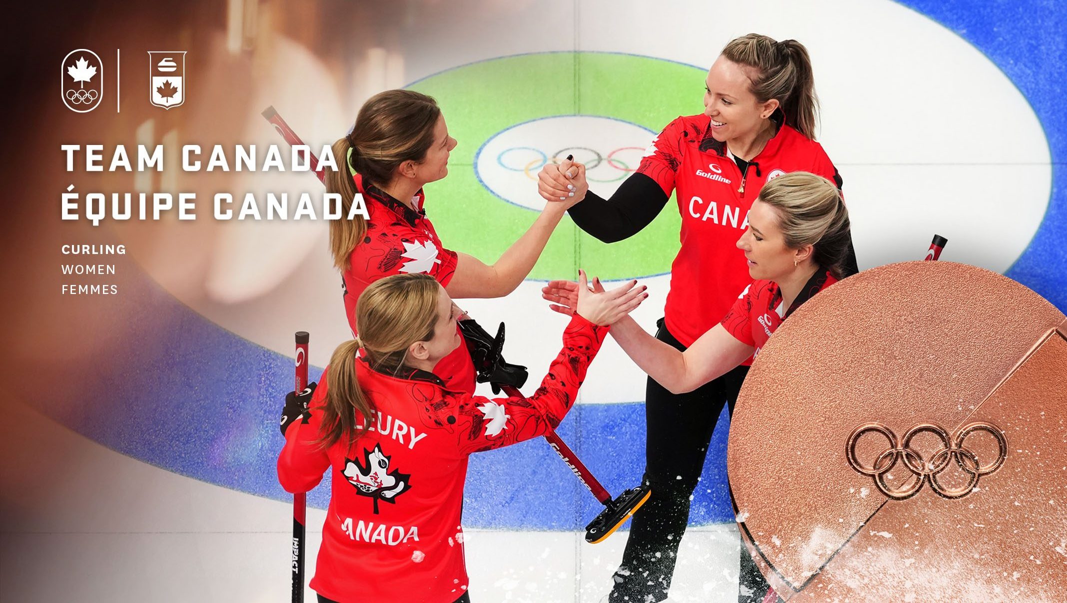 Olympic bronze medal for Rachel Homan and Team Canada - Team Canada