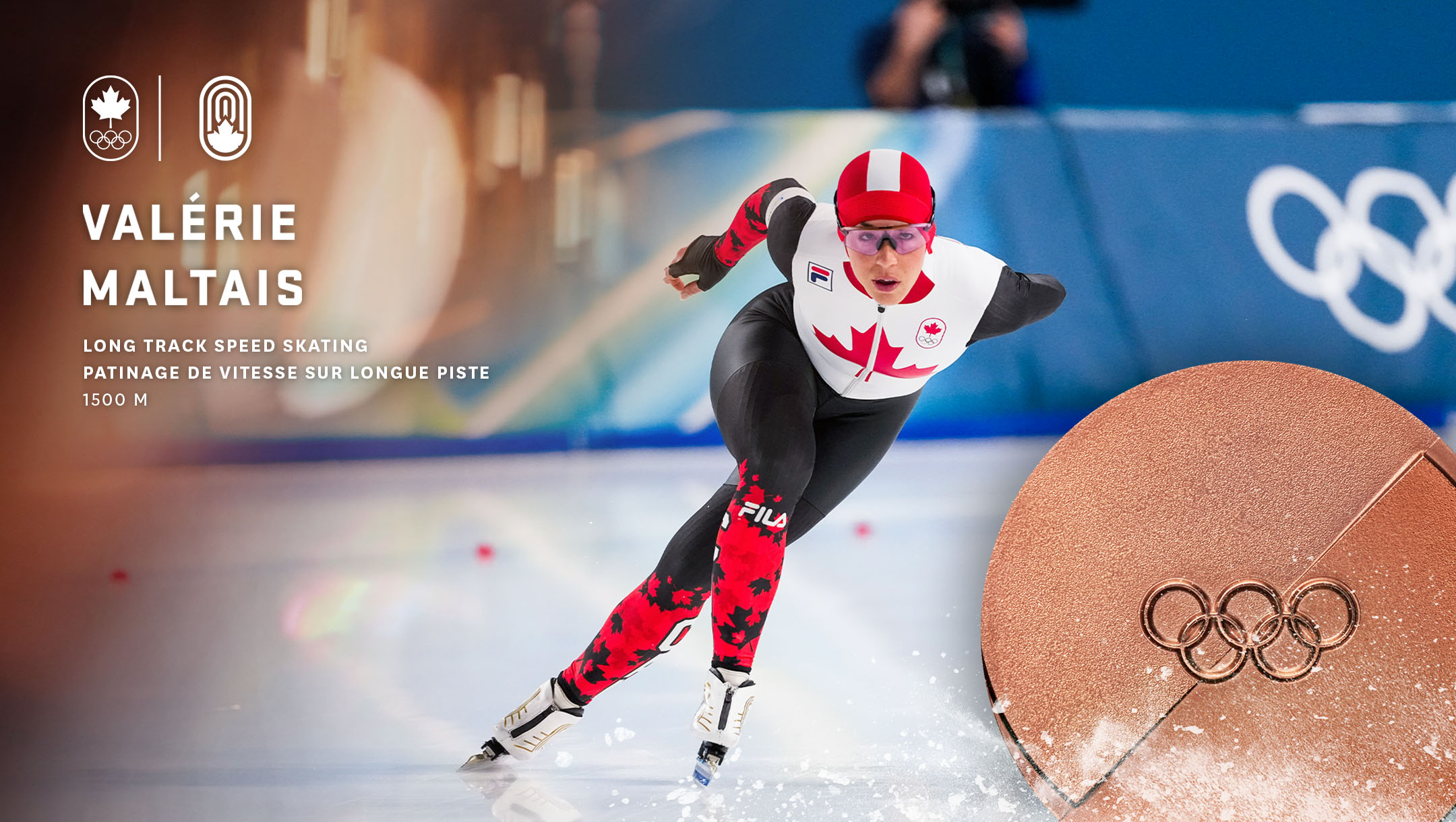 Maltais wins 1500m bronze for third medal of Milano Cortina 2026 - Team ...